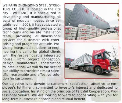 China Gepersonaliseerde kleur 3 slaapkamer Containerhuis met en online technische ondersteuning Te koop