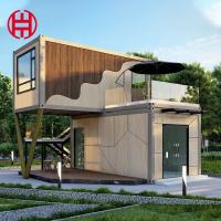 China Modern Design Multi-Unit Prefab Shipping Container House with Customized Color for sale
