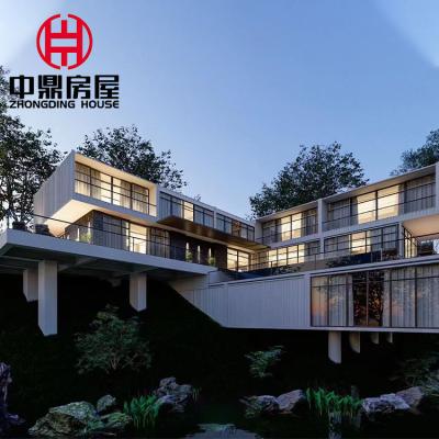 Cina Colore personalizzato Container per la spedizione con 3 camere da letto Casa Case prefabbricate Costruire in vendita