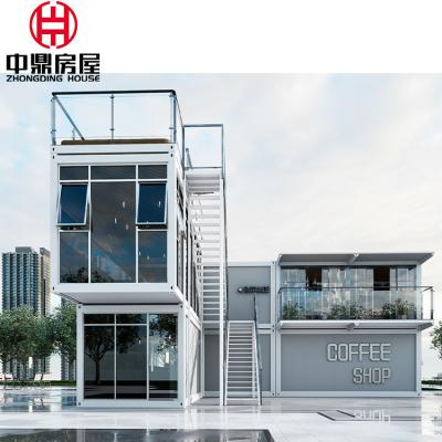 Cina Case prefabbricate in acciaio Luxury 20' 40' Case in container pieghevoli con design personalizzabile in vendita