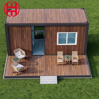 Cina Contenitore staccabile cabina di legno prefabbricata modulare moderno contenitore a confezione piatta casa in vendita