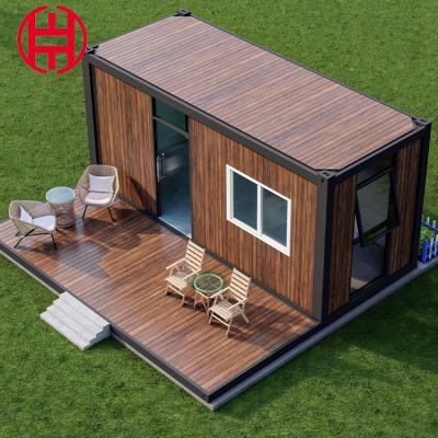 Cina Contenitore staccabile cabina di legno prefabbricata modulare moderno contenitore a confezione piatta casa in vendita