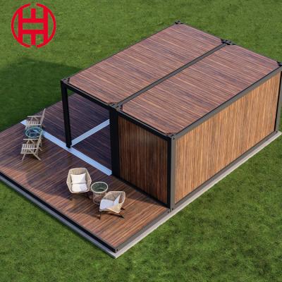 Cina Cabina di legno da 20 piedi Prefabbricata Luxury Prefab Modular Prefabricated Home Colorato su misura in vendita