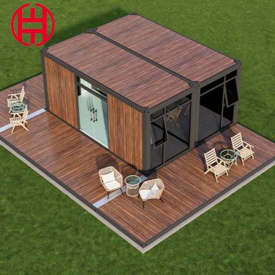 China Cabine de madeira modular de 20 pés Container pré-fabricado Escritório Opções de cores personalizáveis à venda