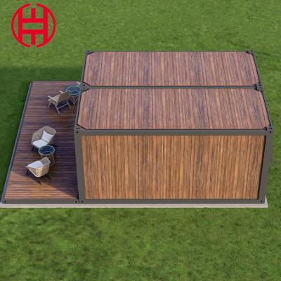 China Cabine de madeira modular de 20 pés Container pré-fabricado Escritório Opções de cores personalizáveis à venda