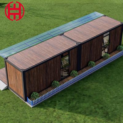Cina Moderno Container Flat Pack House Cabina di legno prefabbricata per negozio Hotel in vendita