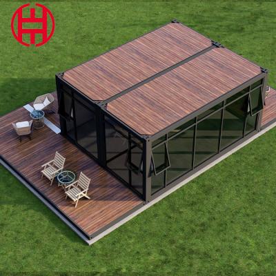Cina Appartamento contenitore staccabile Case prefabbricate in legno con capanne di legno per disegni moderni in vendita