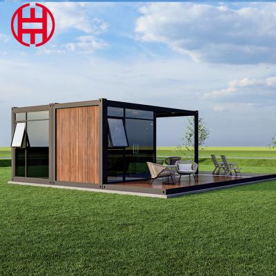 Cina Appartamento contenitore staccabile Case prefabbricate in legno con capanne di legno per disegni moderni in vendita