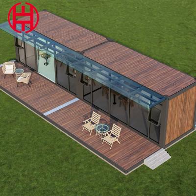 Cina Moderna cabina di legno Prefabbricata Prefabbricata Assemblata Casa temporanea Container Dome Casa ignifuga in vendita