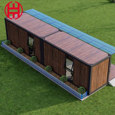 Cina Moderna cabina di legno Prefabbricata Prefabbricata Assemblata Casa temporanea Container Dome Casa ignifuga in vendita