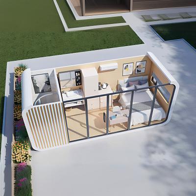 Cina Casa in contenitore prefabbricata con design moderno in vendita