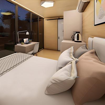 Cina Casa o ufficio ideale con una casa prefabbricata da 20 piedi e una capanna per mele in vendita