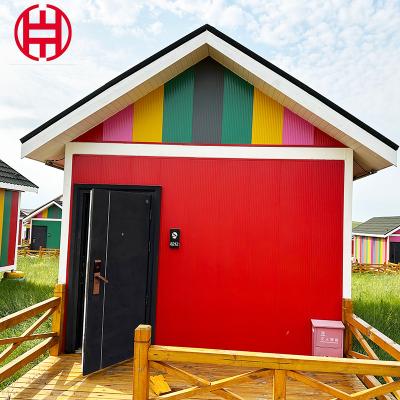 Cina Colore personalizzato Piccola casa prefabbricata villa di lusso casa per 3 2 camere da letto in vendita