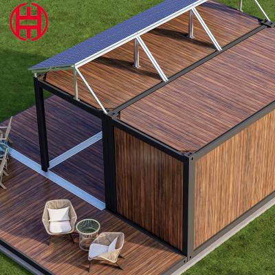 Cina Portabile Modulare Duplex Spedizione Ristorante Container Bar Casa con pannelli solari in vendita