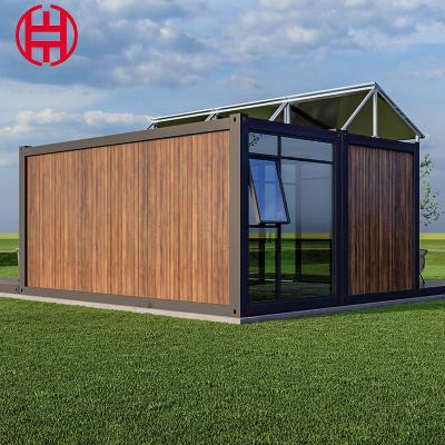 China Modulair geprefabriceerd klein containerhuis met afneembare containerzonnepanelen Te koop
