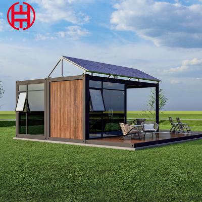 China Kleine woonruimtes Appartement Containerhuizen met aangepaste kleur en modulair ontwerp Te koop