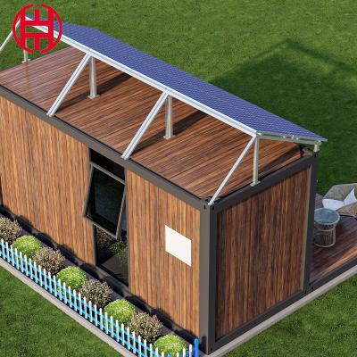 Cina Moderna casa modulare prefabbricata con pannelli solari in vendita