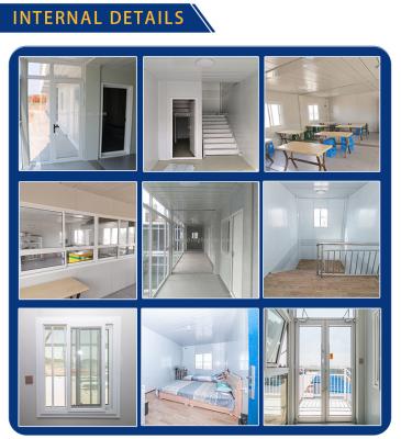 Cina Contenitore staccabile Container House Flat Pack Container per OEM/ODM SI 20ft Modular Living in vendita