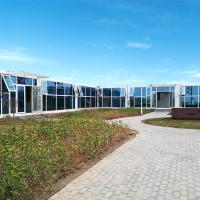 China Online Technical Support Prefab House Cabin Sandwich Panel Flat Pack Container House for sale