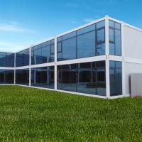 China Online Technical Support Prefab Container Flatpack House for Site Office Accommodation for sale