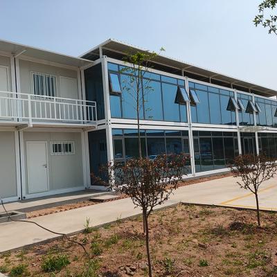 Steel Direct Sale Prefab Flat Pack Container Home 40 ft 20 ft on Wheels from OEM/ODM