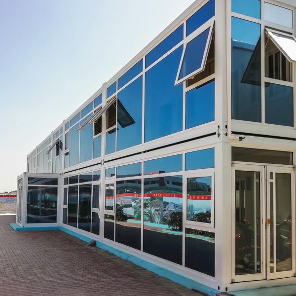 Quality Spacious Steel Flat Pack Container Home House for Comfortable Living for sale
