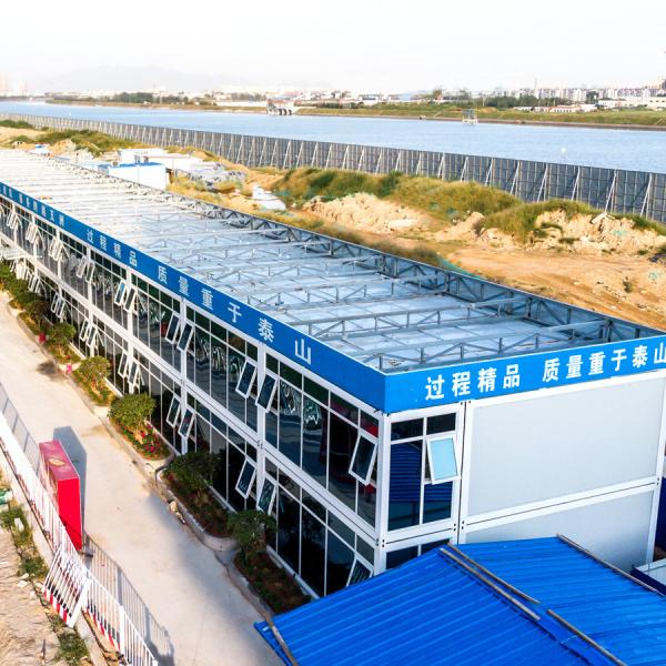 Quality Modern Mobile Living Solution Flat Pack Container House with Online Technical for sale