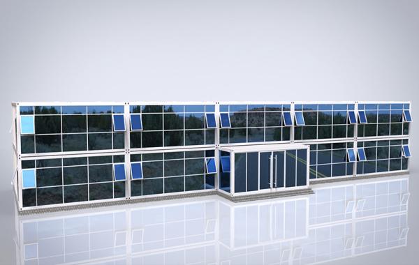 Quality Modern Design Style Portable Flat Pack Container House for Easy Assembly for sale