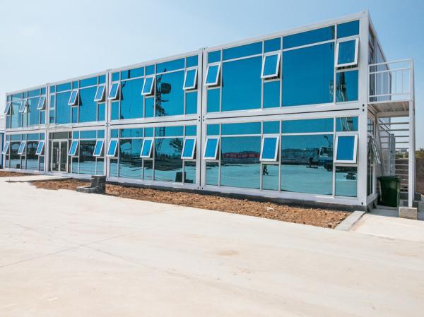 Quality Modern Flat Pack Prefabricated Container House with Low MOQ and After-sale for sale