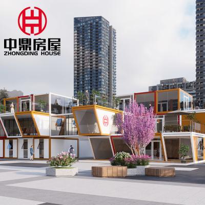 Cina Container smontabile Prefabbricato Resort Hotel Building Rooms con supporto tecnico online in vendita