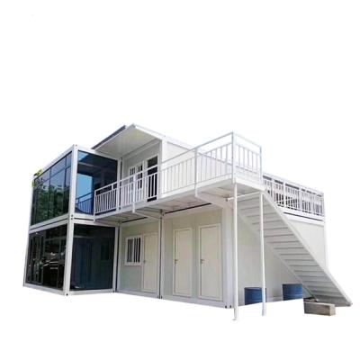 Cina Professional Design Duplex 20 Wendy Prefab Flat Container House con colore personalizzato in vendita
