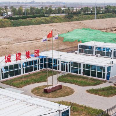 Cina Supporto tecnico on-line, ufficio a confezione piatta personalizzato, casa in container da 20 piedi per appartamento in vendita