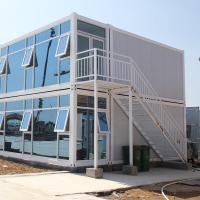 China Modern Design Customized Color Luxury Tiny Portable Prefab Flat Pack Container House for sale