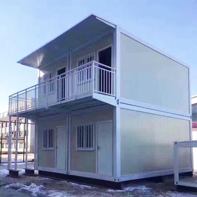 Cina Colore personalizzato Stile di design moderno Prefabbricato Flat Pack Container di spedizione Casa in vendita