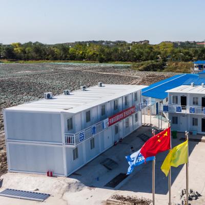 Cina Colore personalizzato Stile di design moderno Prefabbricato Flat Pack Container di spedizione Casa in vendita