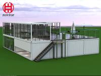 China Apartment Modular 40ft Flat Pack Container House with Professional Technical Support for sale