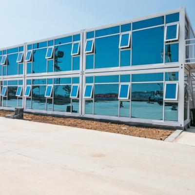 Cina Container a confezione piatta Casa duplex Container prefabbricata Casa con logo personalizzato e MOQ basso in vendita