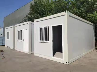 China 20ft Tiny Mobile Modular Prefab Flat Pack Container House Huis met en OEM/ODM JA Te koop