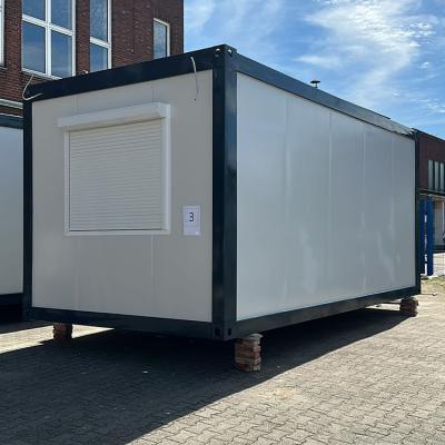 Cina Casa di contenitori in acciaio Prefabbricata Container a confezione piatta Casa ufficio Casa con norme CE/UE in vendita