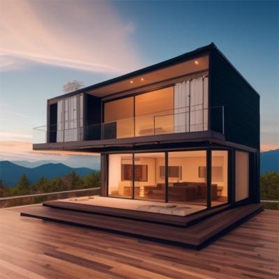 China Kleine kleine ruimte Afneembare geprefabriceerde verwisselbare containerhuizen in staalconstructie Te koop
