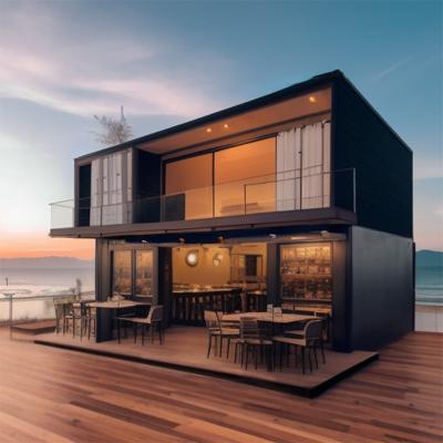 China Kleine kleine ruimte Afneembare geprefabriceerde verwisselbare containerhuizen in staalconstructie Te koop