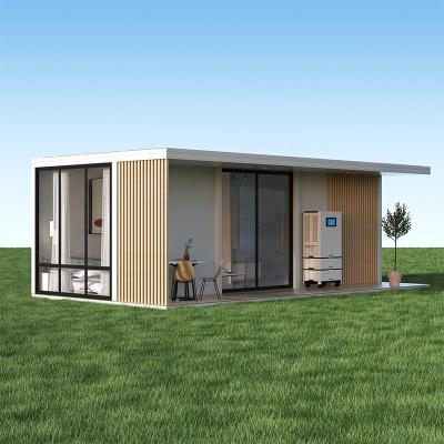 Cina Casa modulare prefabbricata Container Container Casa con pannelli solari Capsula spaziale Letto Cabina alberghiera in vendita