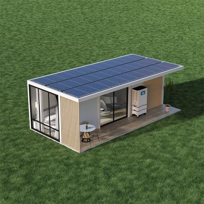 Cina Casa modulare prefabbricata Container Container Casa con pannelli solari Capsula spaziale Letto Cabina alberghiera in vendita