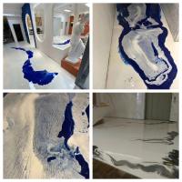China Water Based Marble Flooring Paint High Simulation Concrete Paint Marble coating for sale
