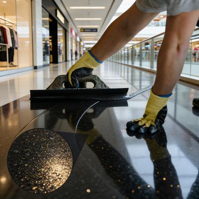 China Metallic Luster Epoxy Resin Floor Coating 80MPa Industrial Epoxy Floor Coating for sale