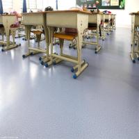 Quality Antibacterial Homogeneous PVC Flooring 15MPa Wear Resistance Waterproof PVC for sale