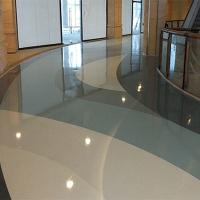 Quality Clubs And Hotels Epoxy Terrazzo Flooring With Marble And Quartz Aggregates for sale