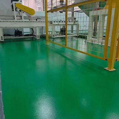 Quality Industrial grade epoxy resin floor with microbeads designed to enhance safety for sale