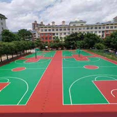 China UV Resistance Water Based Floor Epoxy Acrylic Hard Court Surfacing for sale