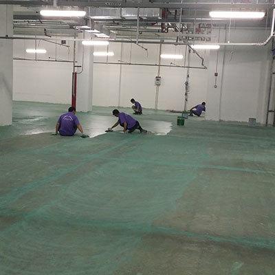 China Impact Resistant Epoxy Mid Coat Crack Repair Self Leveling Compound for sale